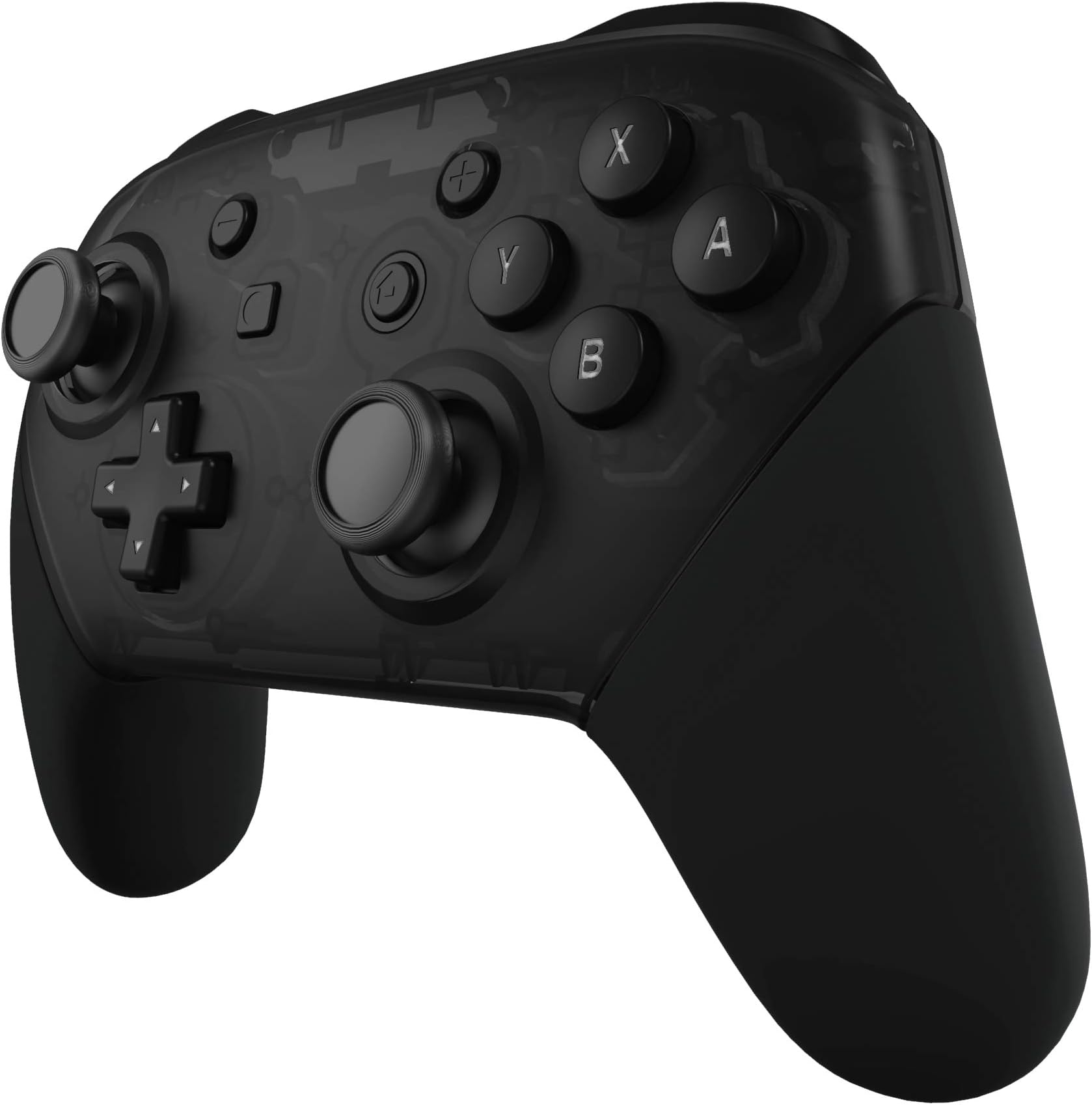 Amazon.com: eXtremeRate Black Replacement Handle Grips for Nintendo ...