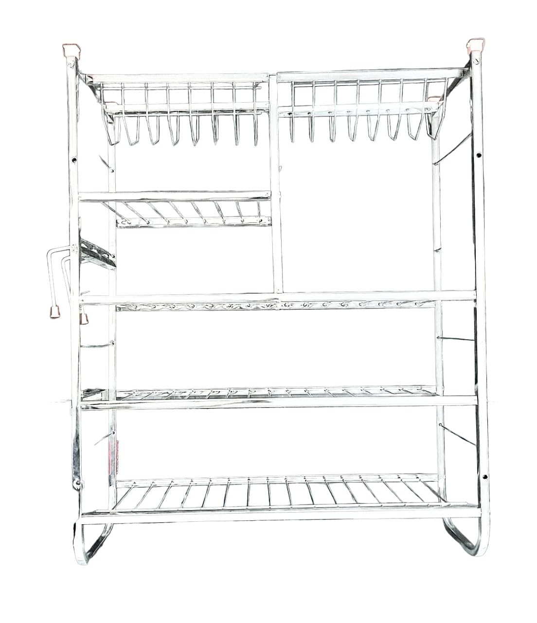 JMTC Wall Kitchen Utensils Dish Rack | Stainless Steel Utensil Rack ...
