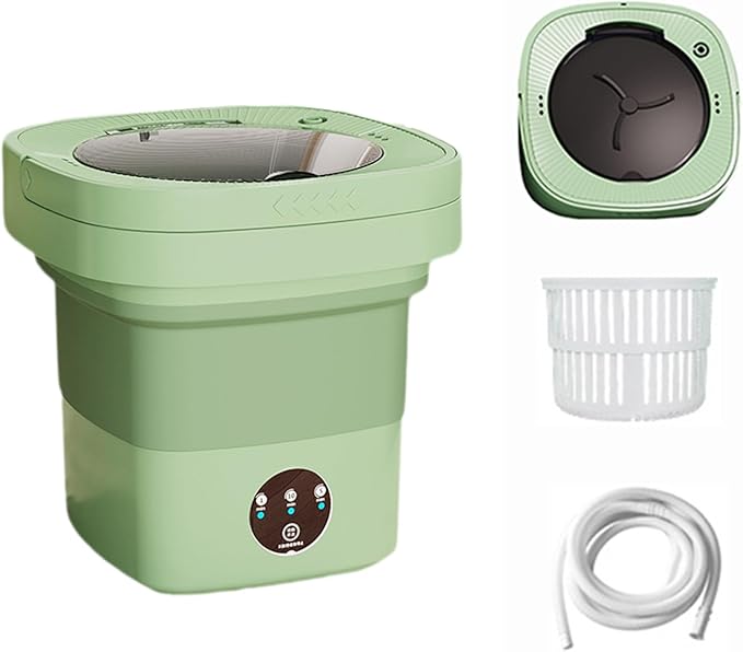 Amazon.com: ZJFLNZYC Portable Mini Washing Machine, Folding Machine ...