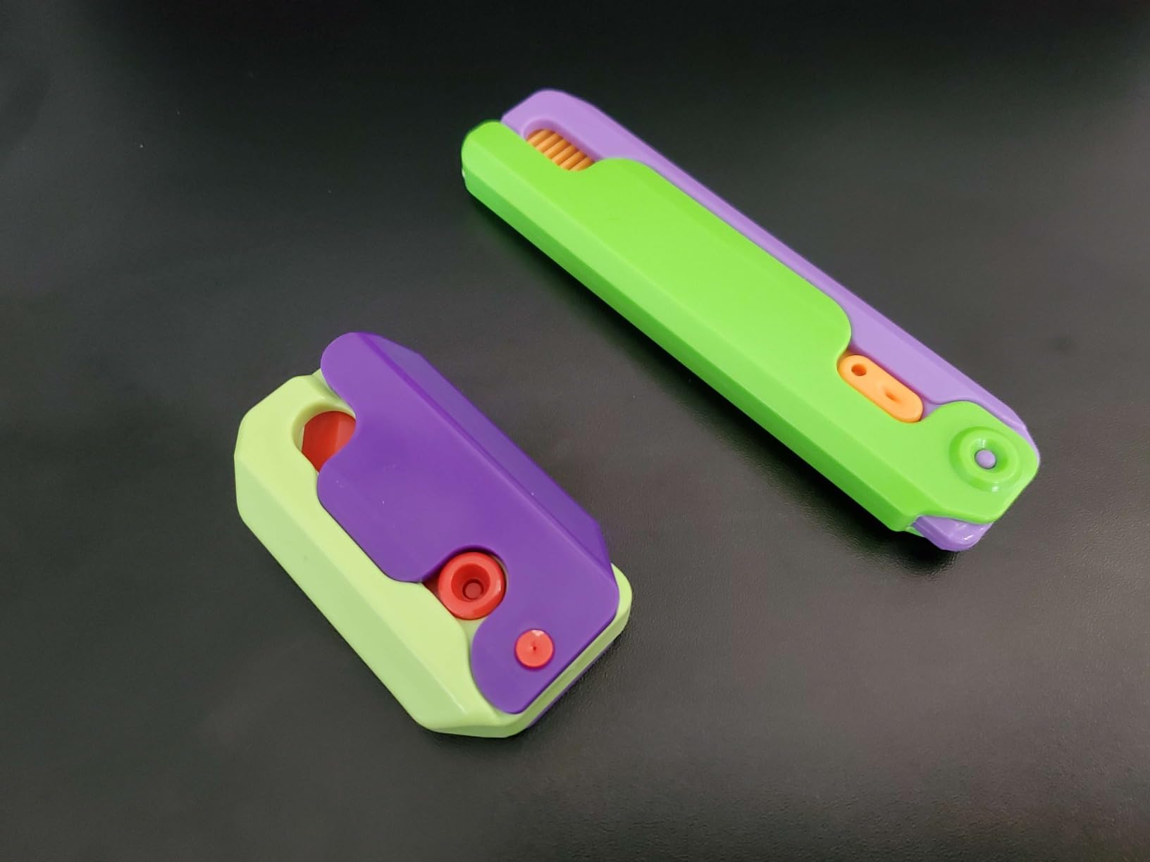 Amazon.com: OLMURI Turnip Knife Comb Fidget Toy Set, 3D Printed Plastic ...