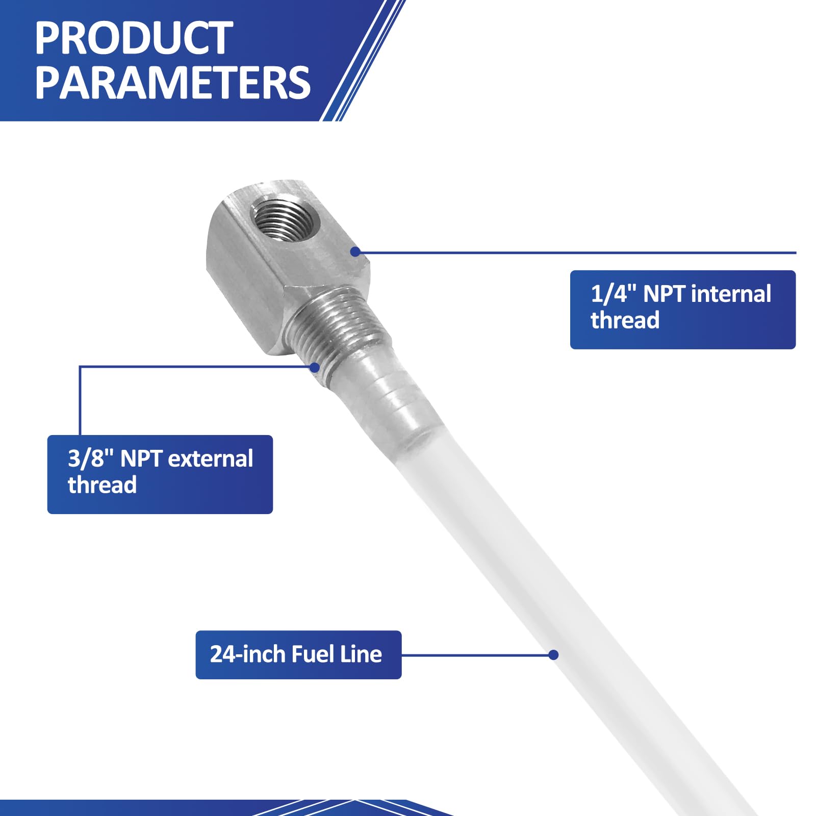 Snapklik.com : REPLACEMENTKITS.COM Universal 24" Marine Fuel Tank ...