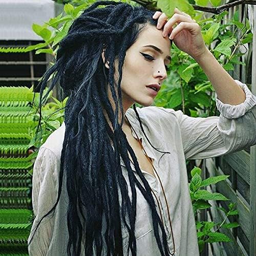 Amazon.com : 24" SE Thick Dreadlocks Extensions,40 pcs Crochet Dread ...