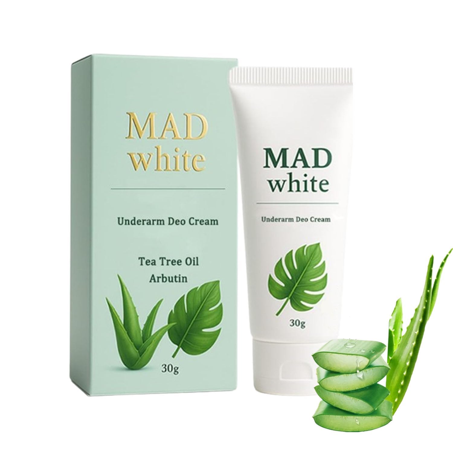Snapklik.com : Mad White Whitening Underarm Deo Cream 30g, Mad White ...