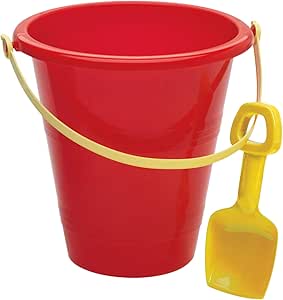 Amazon.com: American Plastic Toys Kids’ 8” Sand Pail & Shovel Duo ...