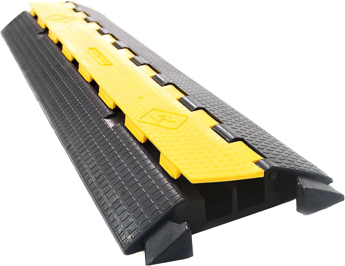 Allcam RCP5YB 0.9m/3ft Outdoor Pavement Street Cable Cover 2x 32x32mm ...