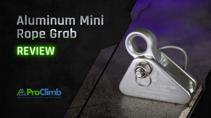 Watch Arborist Mini Rope Grab With Removable Cam By ProClimb on Amazon Live