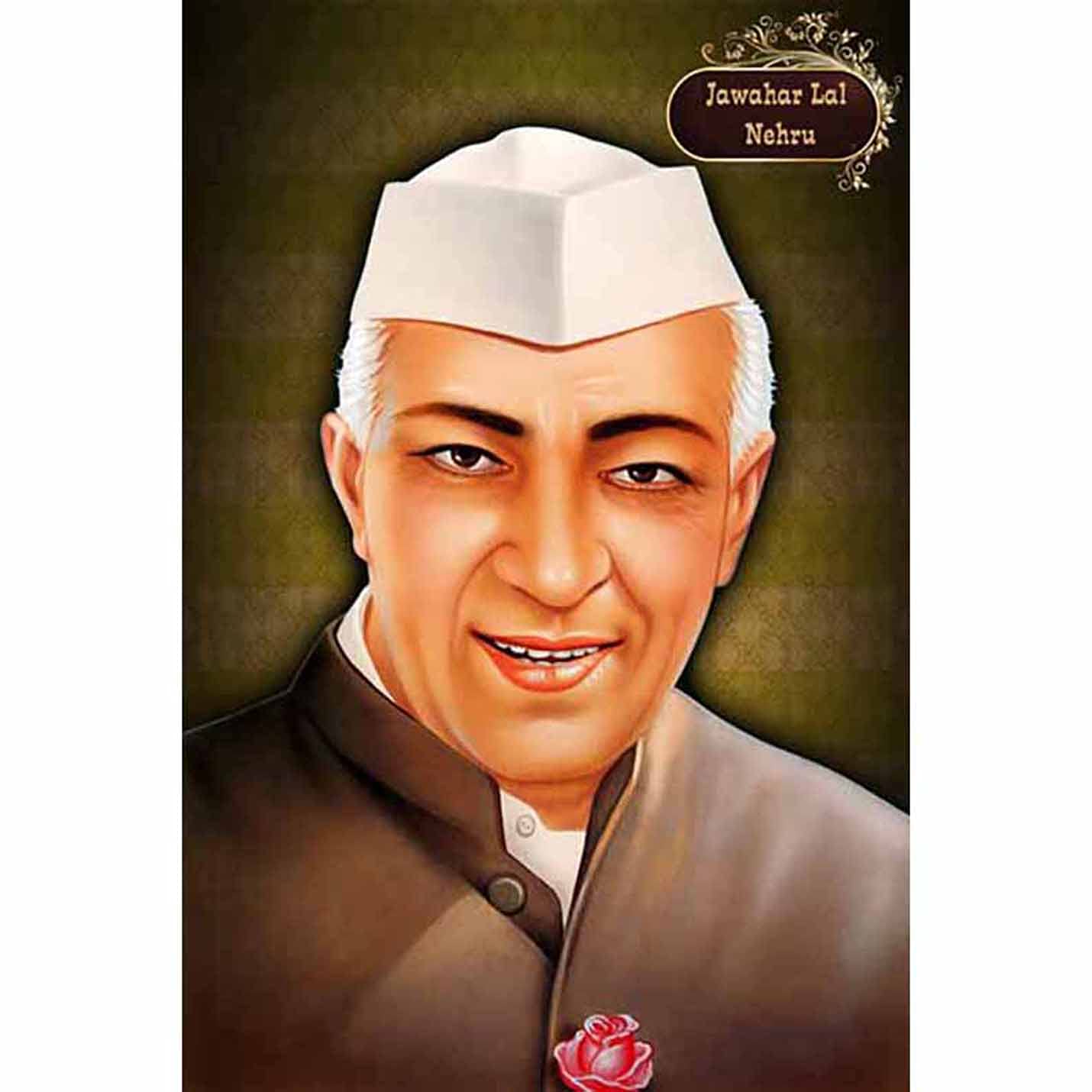pnf Poster And Frames Art Print Of Jawaharlal Nehru Wall Poster | For ...