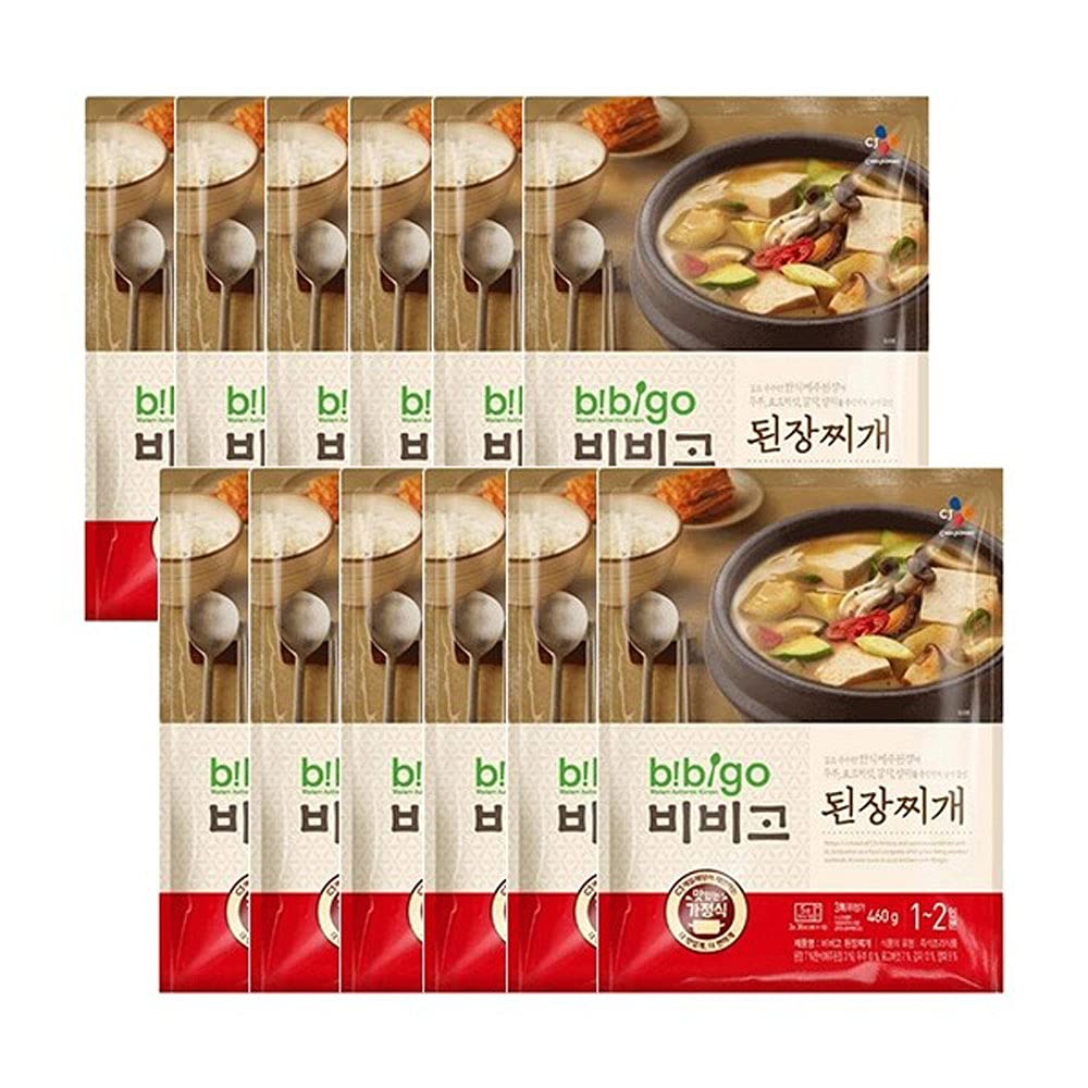 Amazon.com : [ 12 Packs ] CJ Bibigo Korean Soybean paste Stew 460g : Everything Else