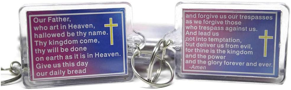 Amazon.com: Fun Express Lord's Prayer Keychains : Clothing, Shoes & Jewelry