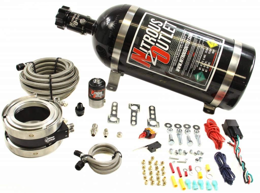 Amazon.com: Nitrous Outlet Interspooler 3" Turbo Nitrous Plate System ...
