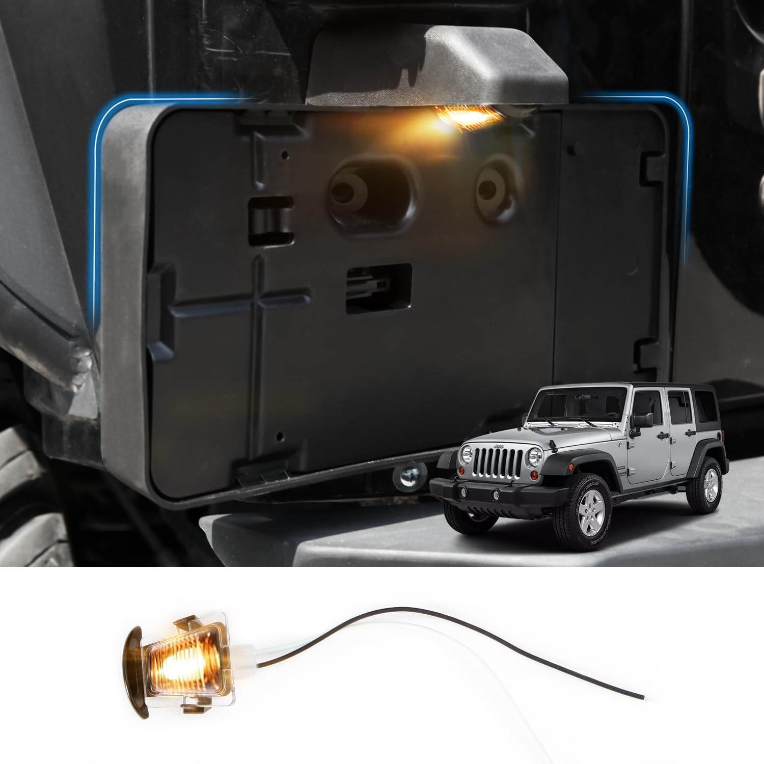 Amazon.com: MITZONE Backup License Plate Frame Holder Bracket Assembly ...