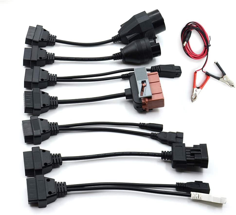 Amazon.com: Full set 8 Car cables, diagnostic connector, for VD TCS ...