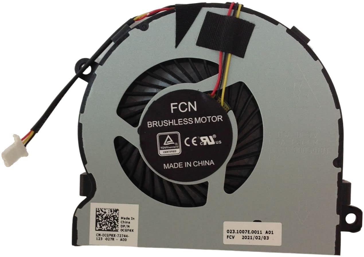 Amazon.com: wangpeng® New Laptop CPU Cooling Fan for Dell Inspiron 14 ...