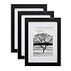 Seaboat A5 Photo Picture Frame, 6×8 Inch / (21x15 cm) Aluminum Black ...