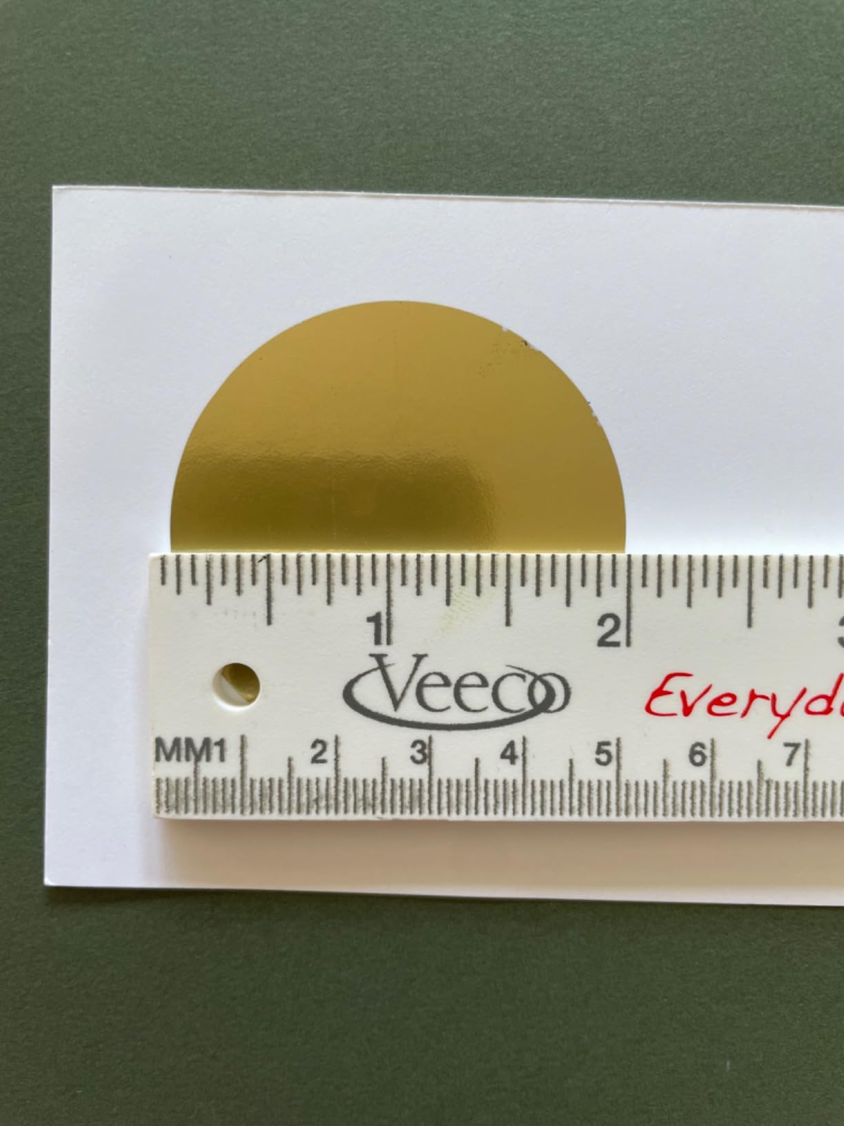 Amazon.com: 100 Pcs Scratch Off Stickers Classic Gold Color Sitckers 2 ...