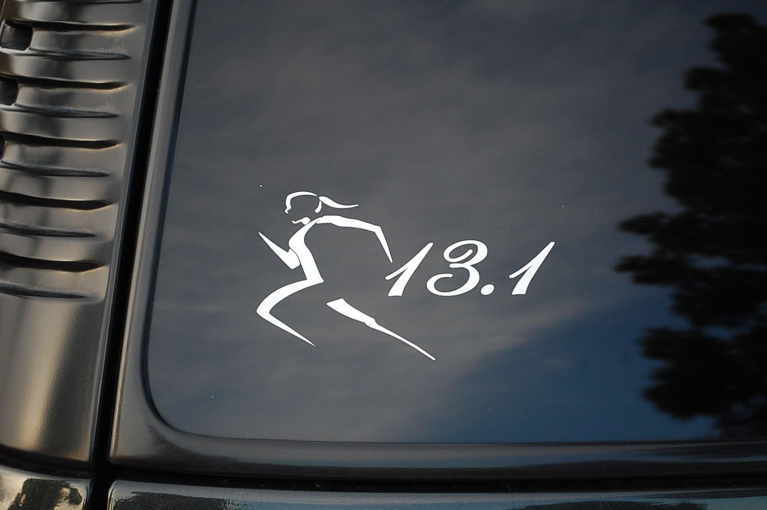 Amazon.com: 13.1 Marathon Runner Sticker Decal Notebook Car Laptop 4" x ...