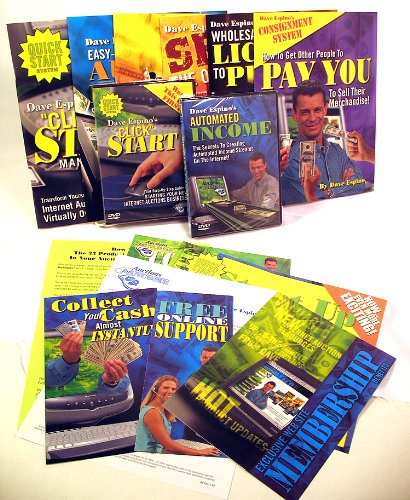 Dave Espino's Ebay AUCTIONS INCOME Kit (Quick Start DVD, Click Start ...