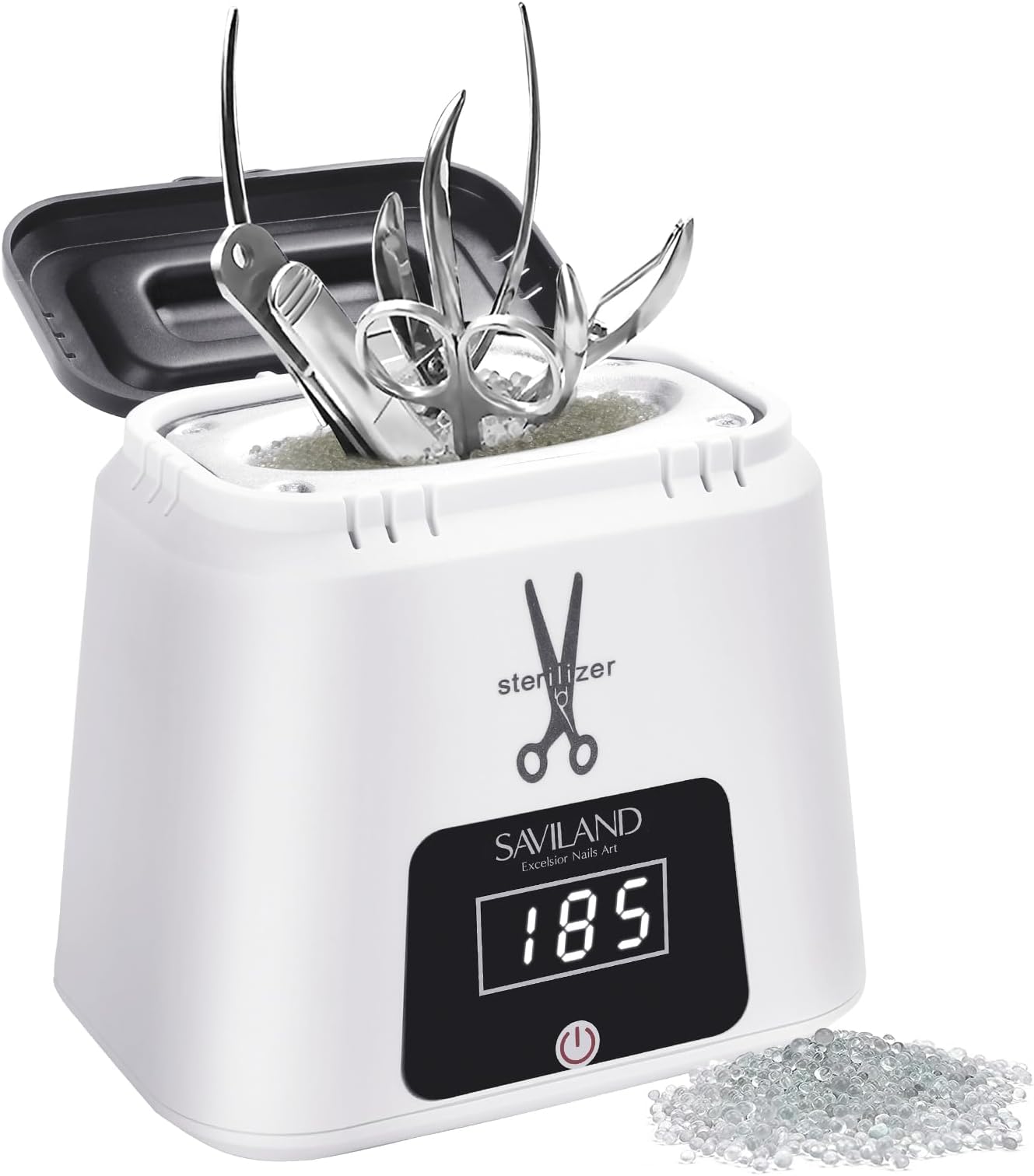 Amazon.com: SAVILAND Nail Sterilizer Tool Electric: High-Temperature ...