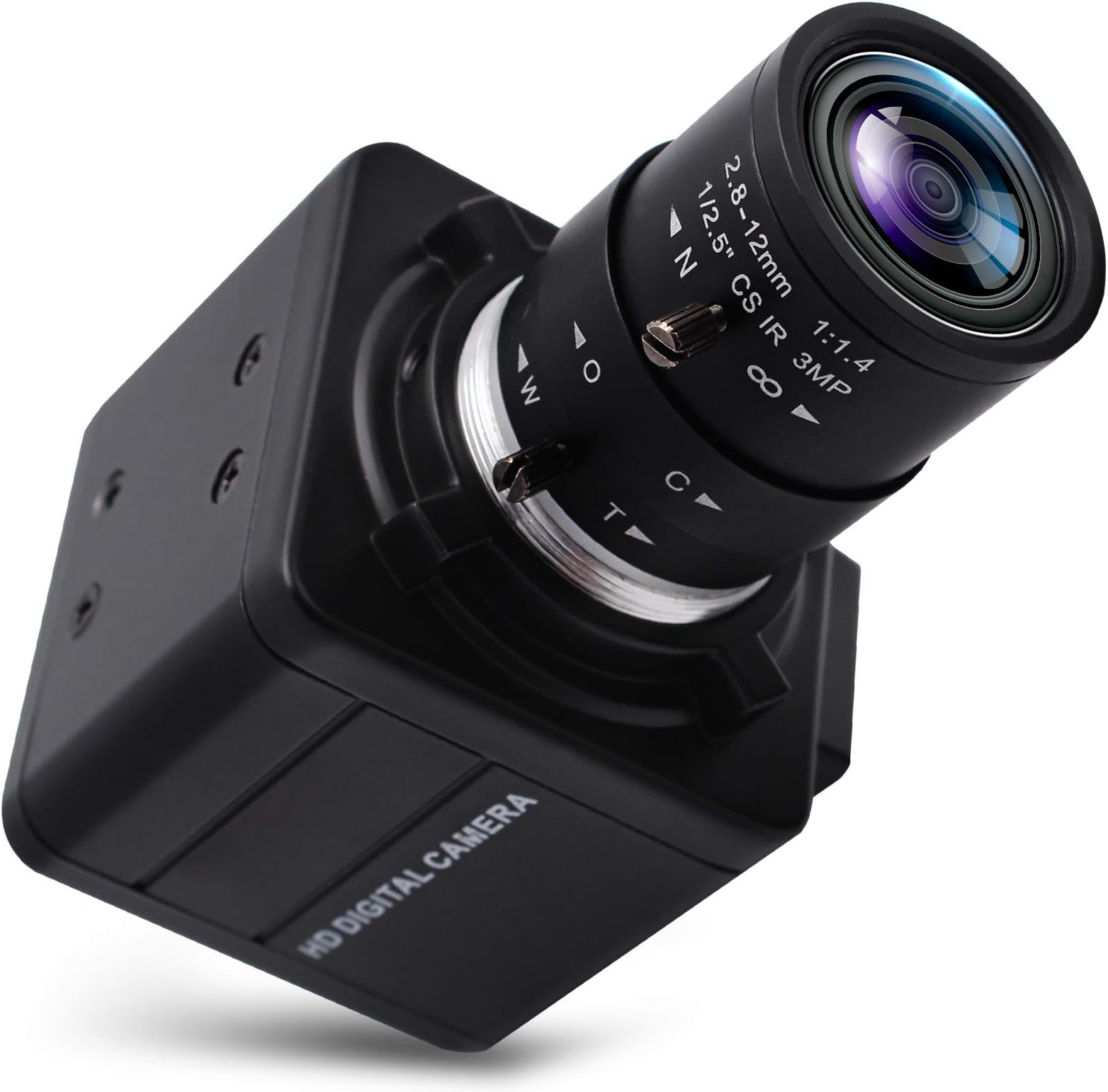 Amazon.com: SVPRO 4K Ultra HD Webcam 5X Optical Zoom Camera with 2.8 ...