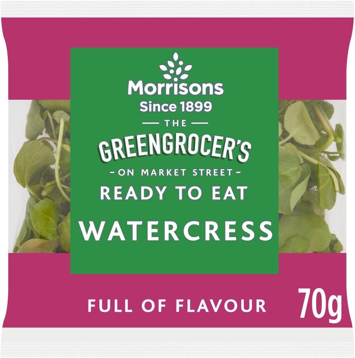Morrisons The Greengrocer's On Market Street Ready to Eat Watercress ...