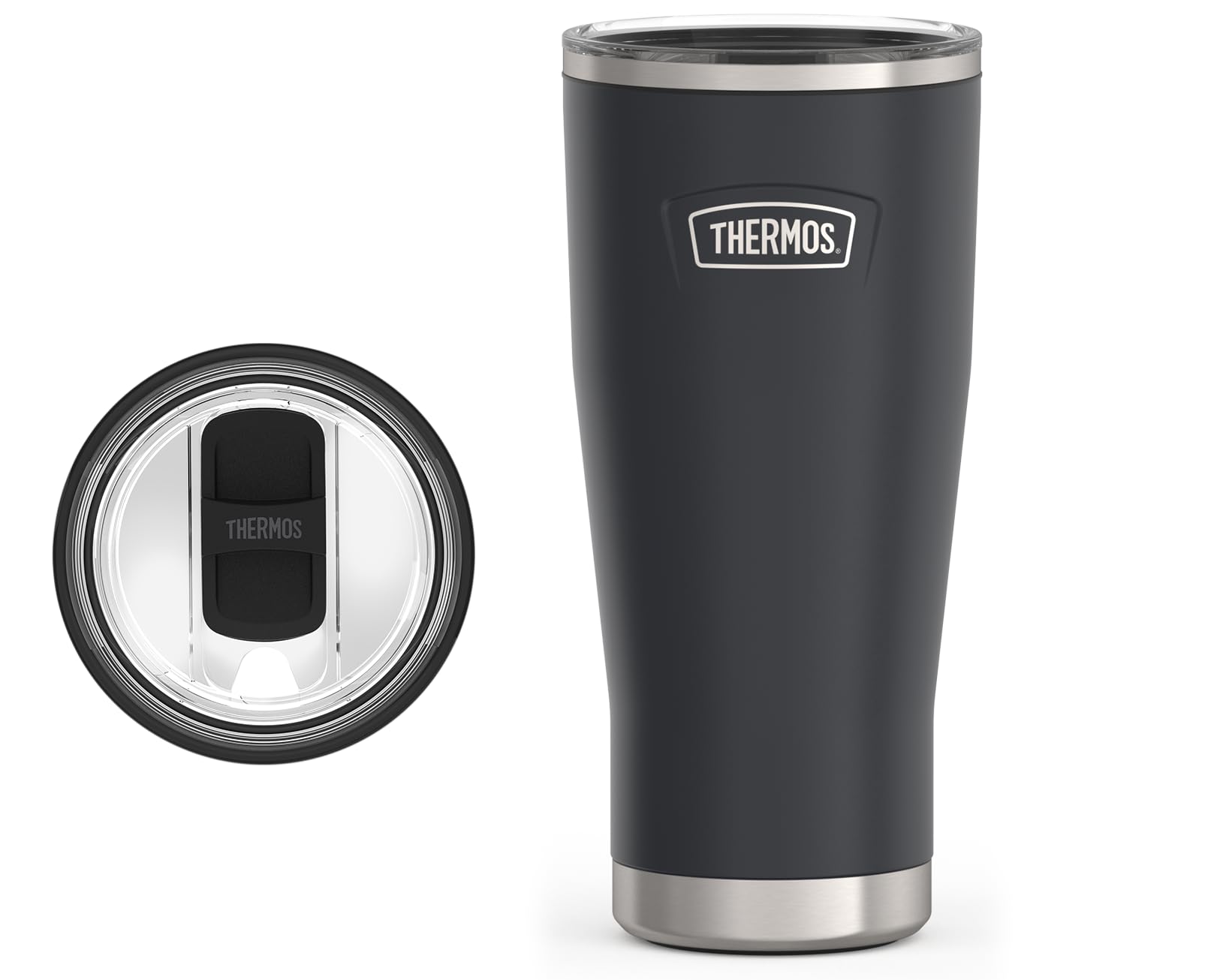 Amazon.com: THERMOS ICON SERIES Stainless Steel Cold Tumbler with Slide ...