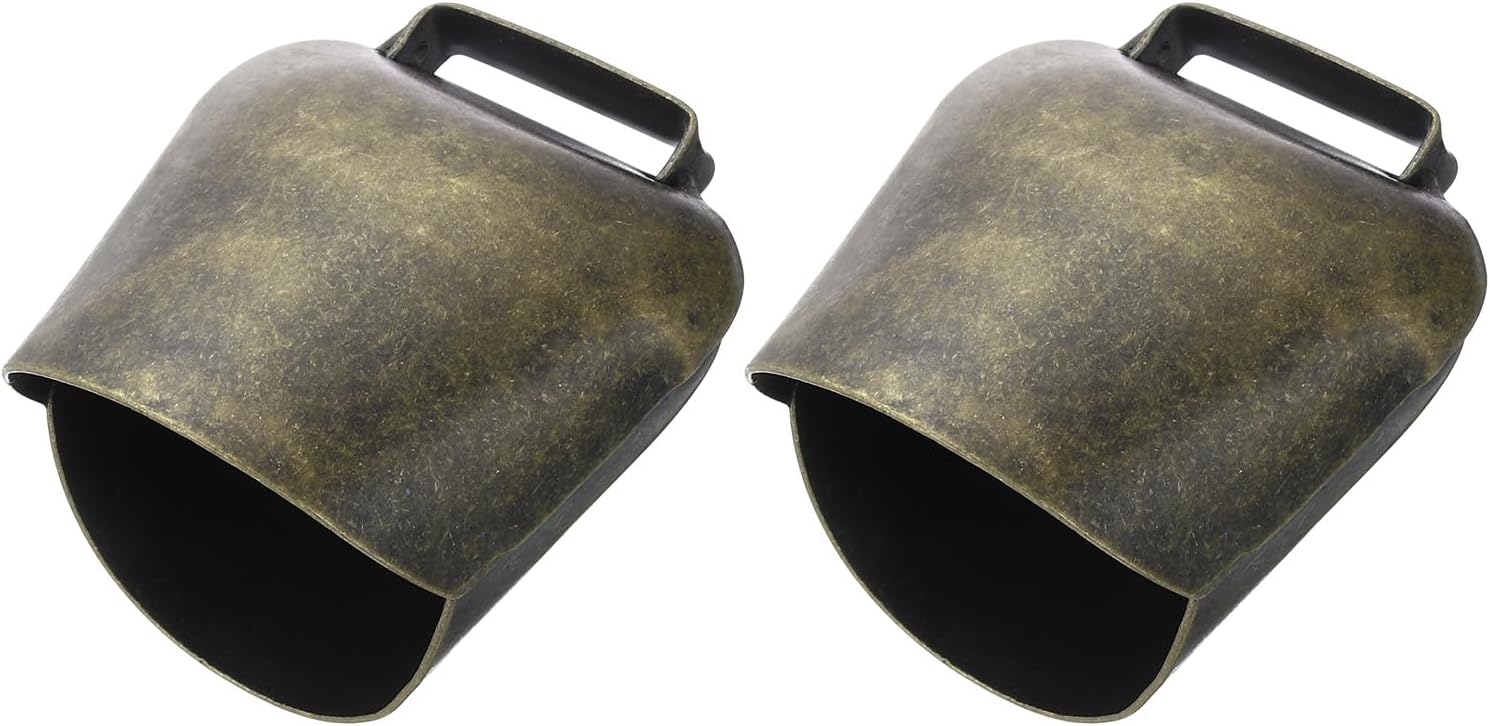 Amazon.com: PATIKIL Grazing Iron Bells for Cow Horse, 2 Pcs Farm Animal ...