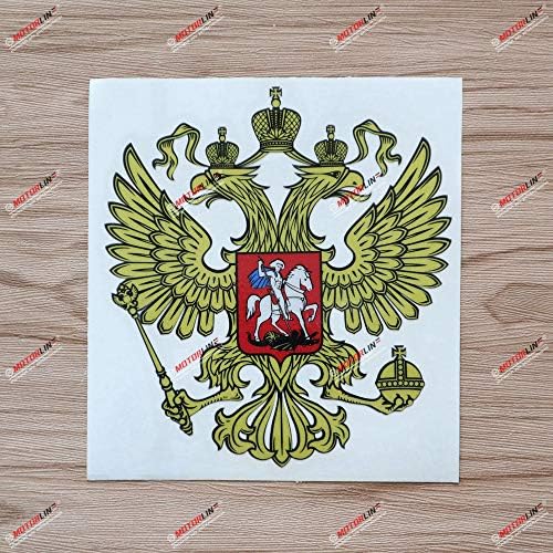 Amazon.com - 6 Inches Reflective Coat of Arms of Russian Federation ...
