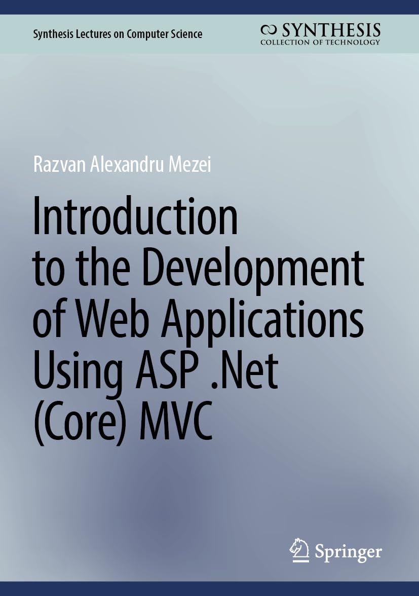Introduction to the Development of Web Applications Using ASP .Net ...