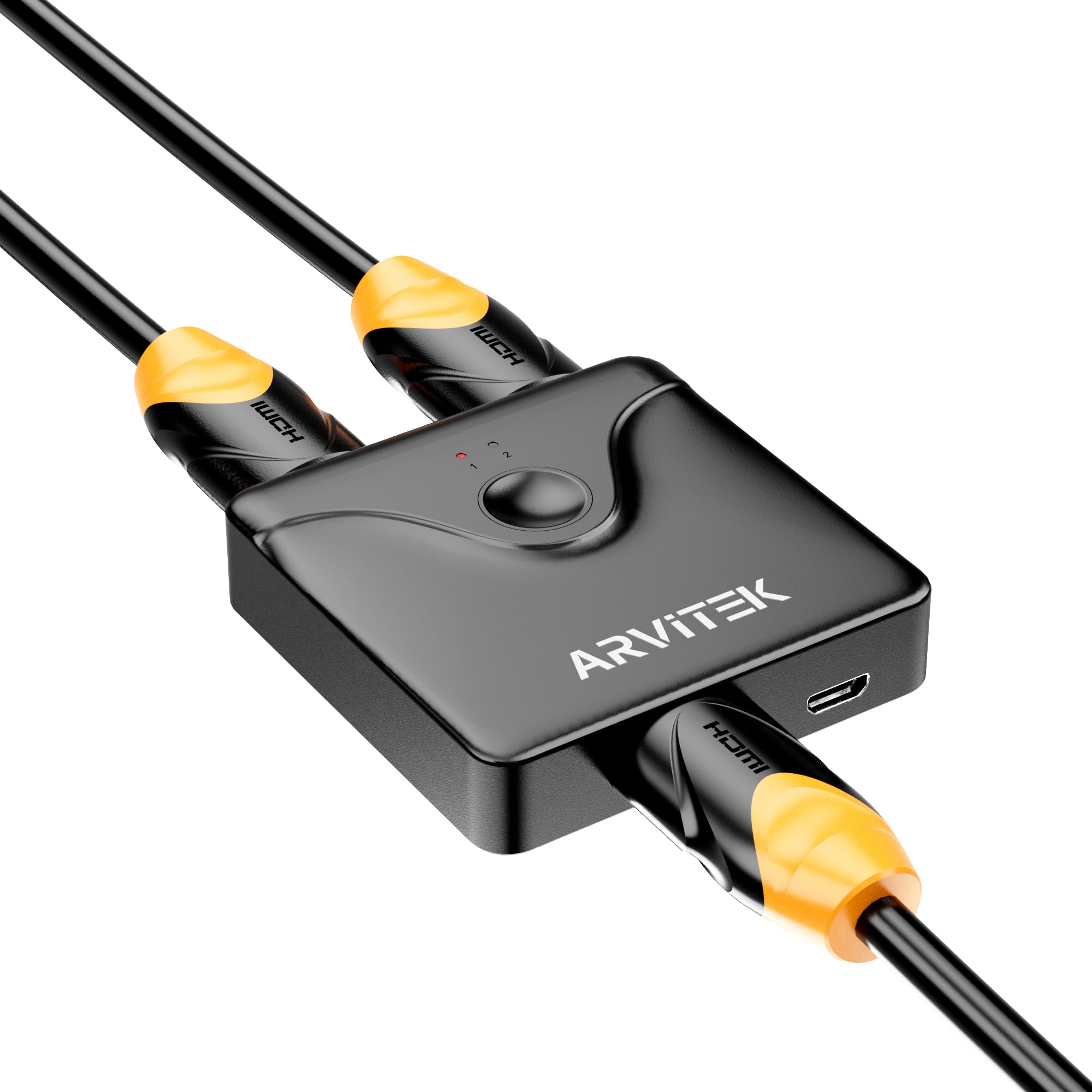 Fire Stick 4k Hdmi Switch 2 In 1 Out & 1 Input 2 Output 4K Splitter, 2 ...