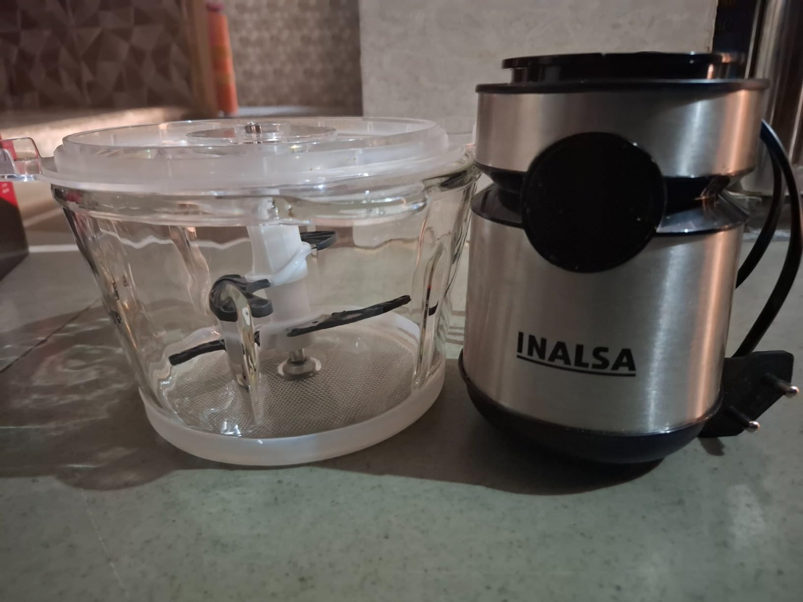 Buy INALSA Electric Chopper for Kitchen with 400 Watts Pure Copper ...