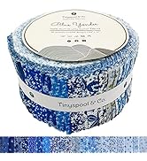 Amazon.com: Tinyspool & Co. Jelly Roll Fabric Strips for Quilting ...