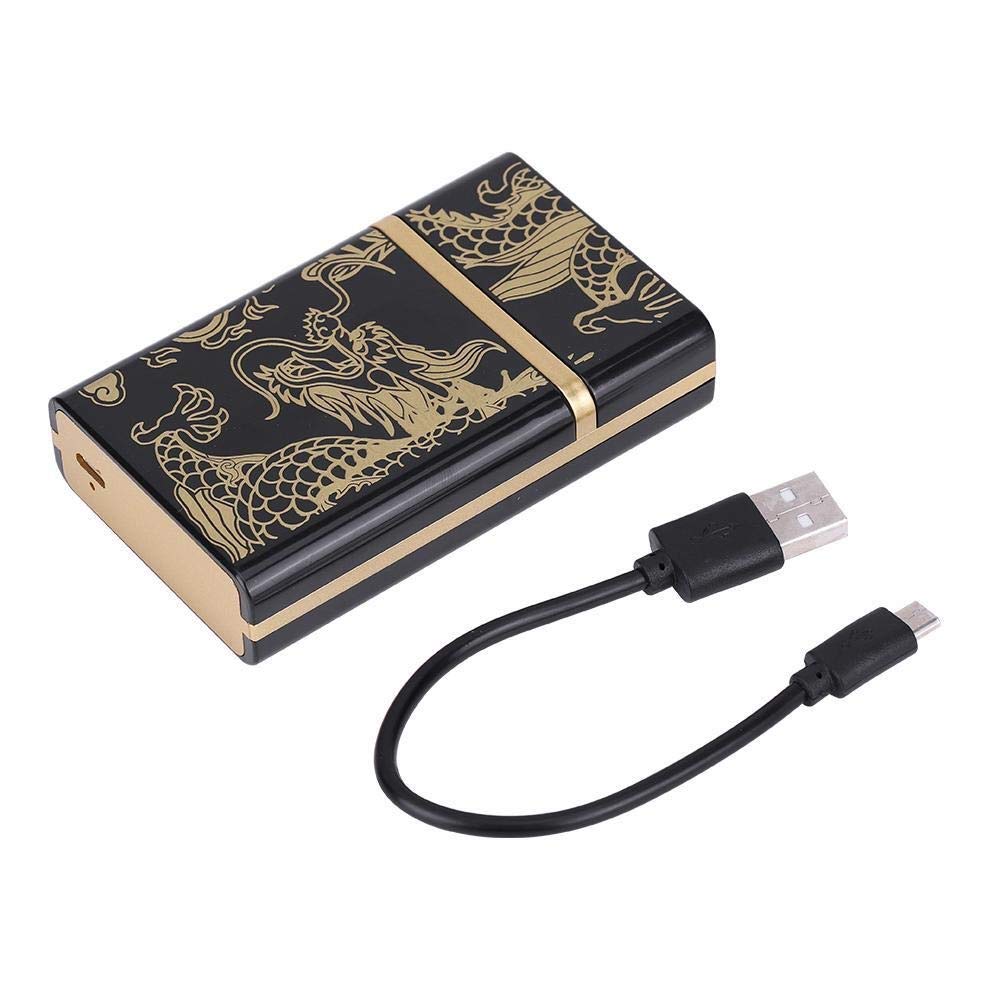 Broco Portable Cigarette Box with Super Mini USB Rechargeable Electric ...
