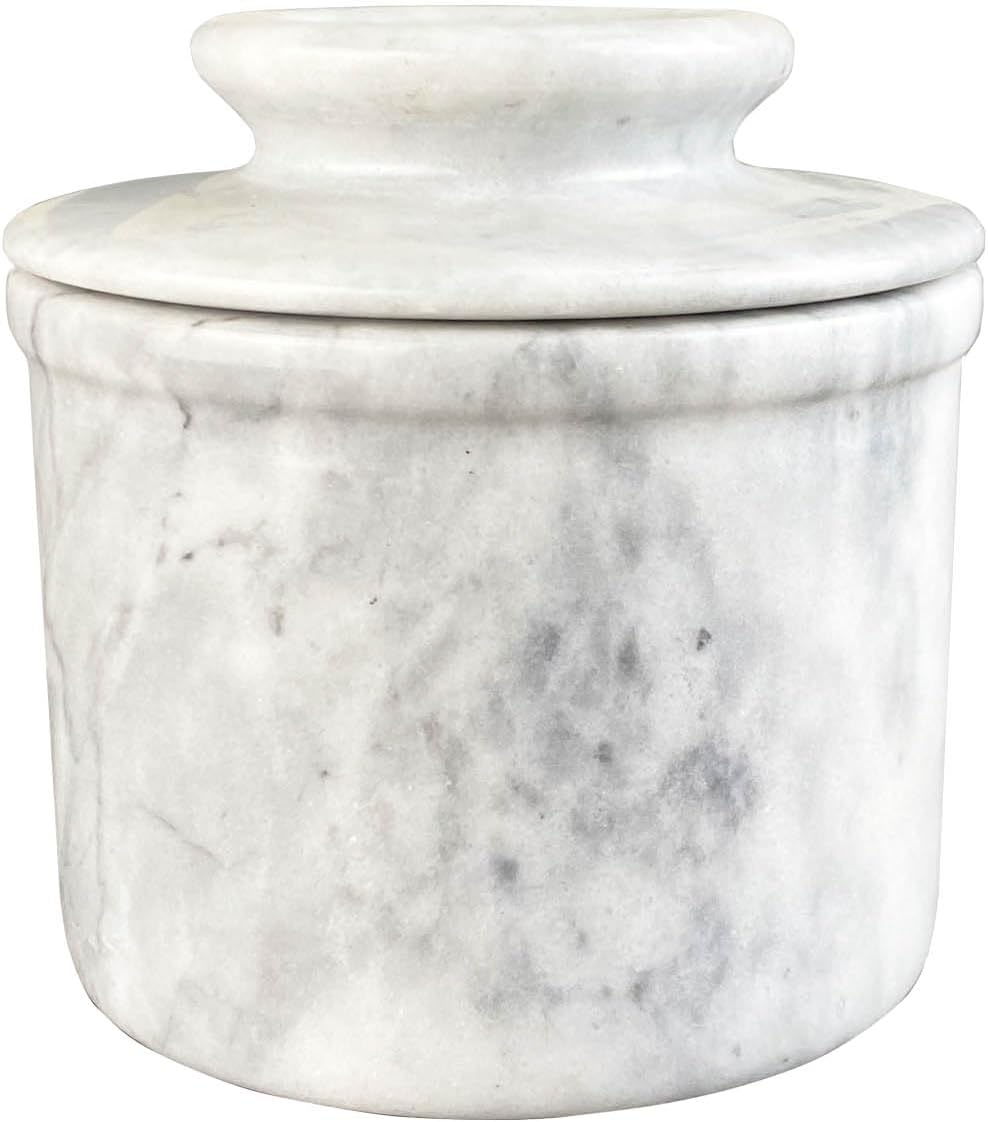 Amazon.com | Marble Hives Butter Crock With Lid- Perfect Butter Keeper ...