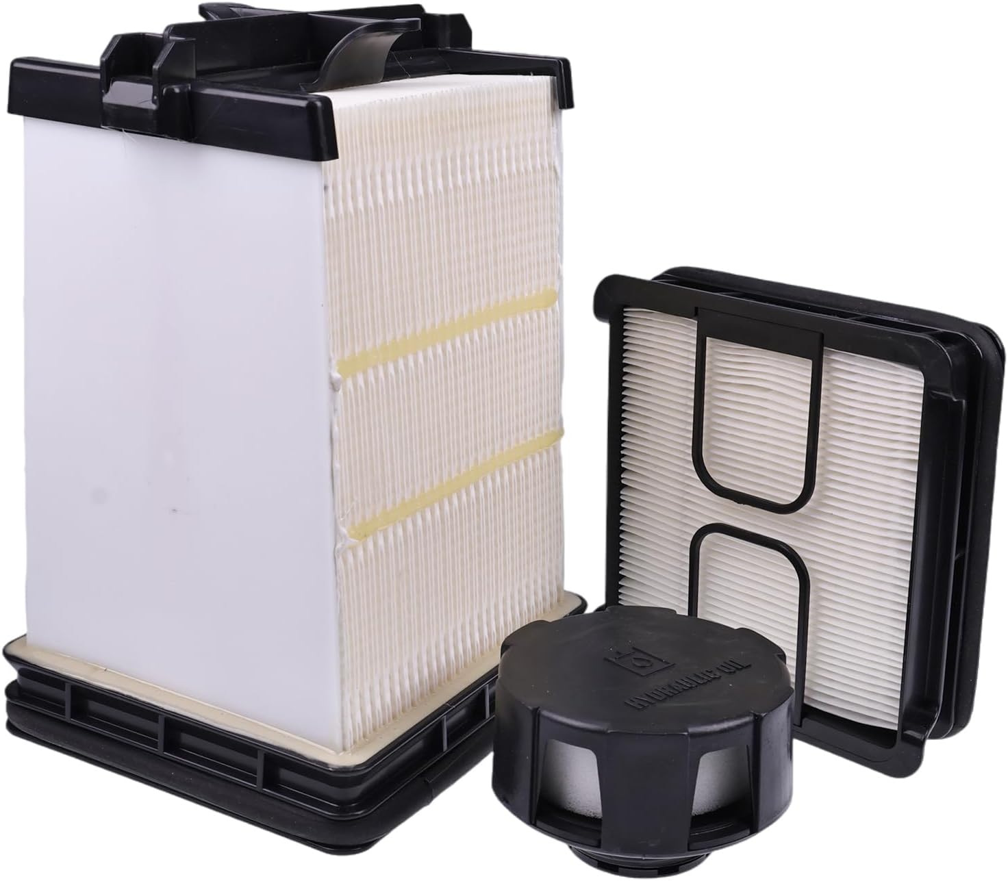 Amazon.com: LSSOCH New Outer & Inner Air Filter + Hydraulic Oil Vent ...