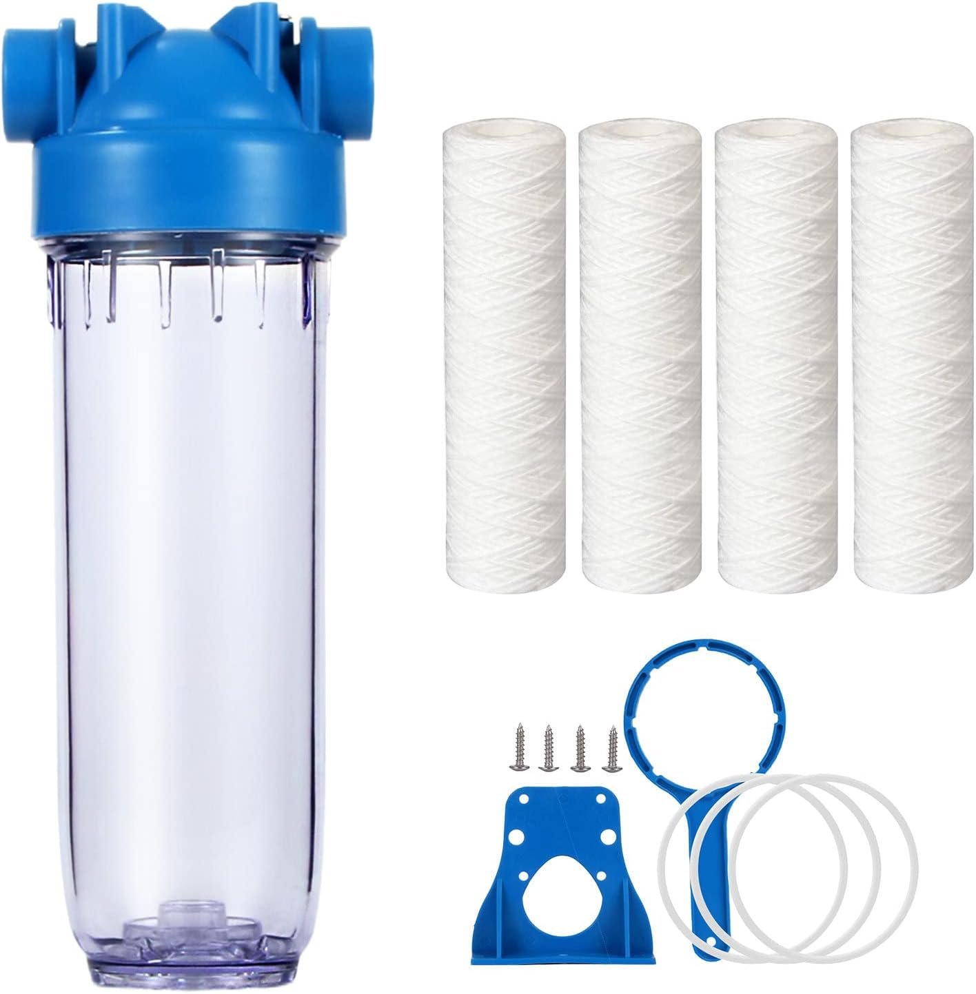 Water Filter For Well Water 10-Inch Whole House Water Filter Housing ...