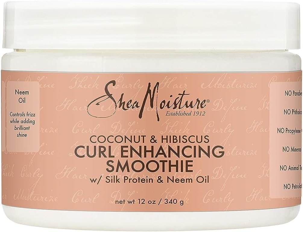 Amazon.com: SheaMoisture Smoothie Curl Enhancing Cream Coconut and ...