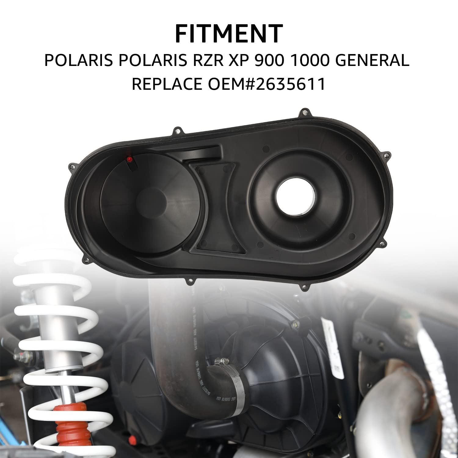 HAKA TOUGH RZR General Outer Clutch Cover, CVT Outer Variator Clutch ...