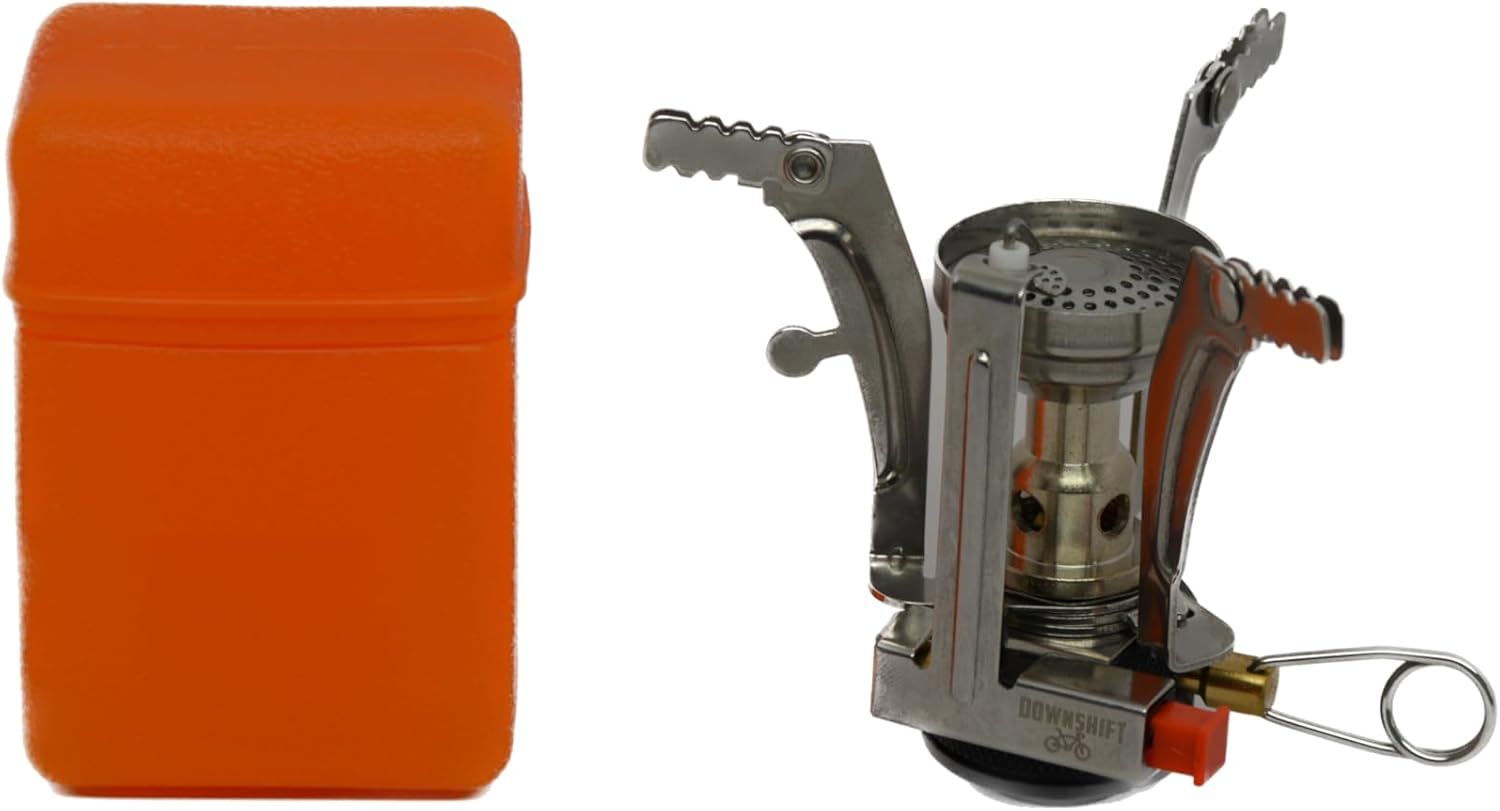 Amazon.com: Portable Camping Stove Butane Mini Stove with Piezo ...
