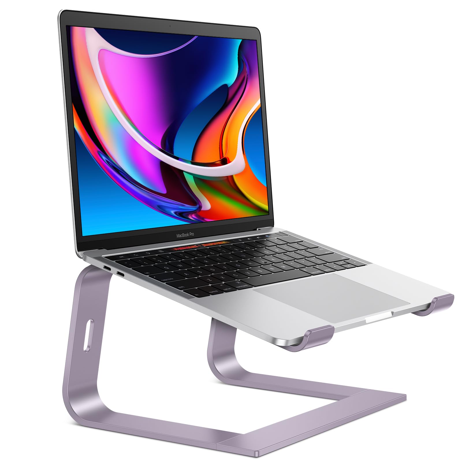 Amazon.com: OMOTON Laptop Stand, Detachable Laptop Mount, Aluminum ...