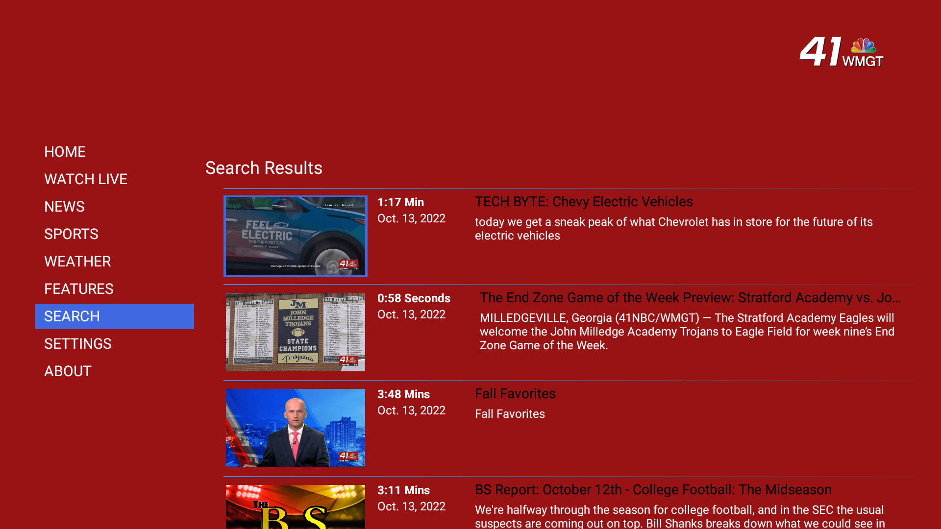 41 NBC WMGT - App on Amazon Appstore