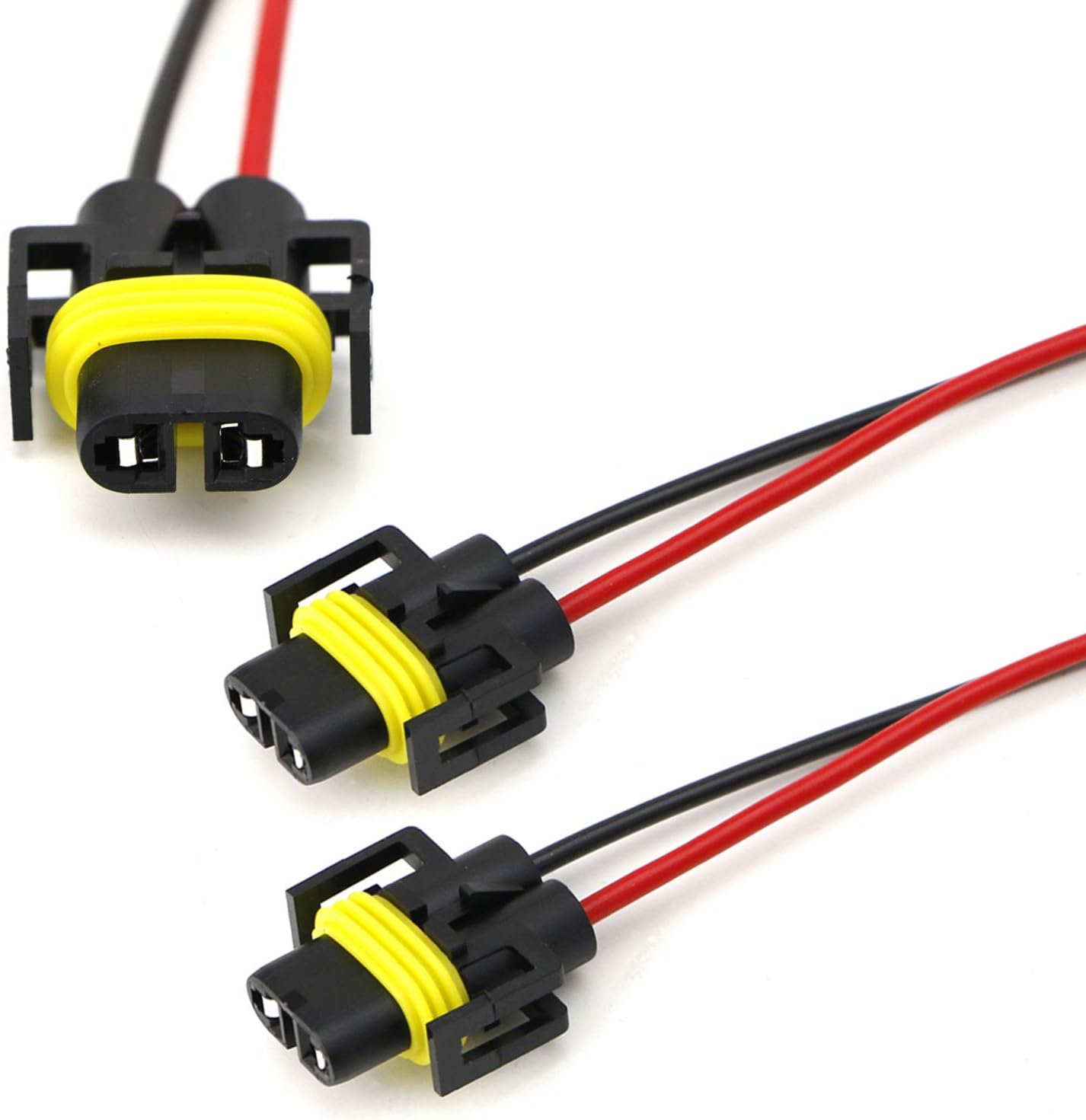 Amazon.com: iJDMTOY 9005 9145 HB3 H10 Heavy Duty Ceramic Wiring Harness ...