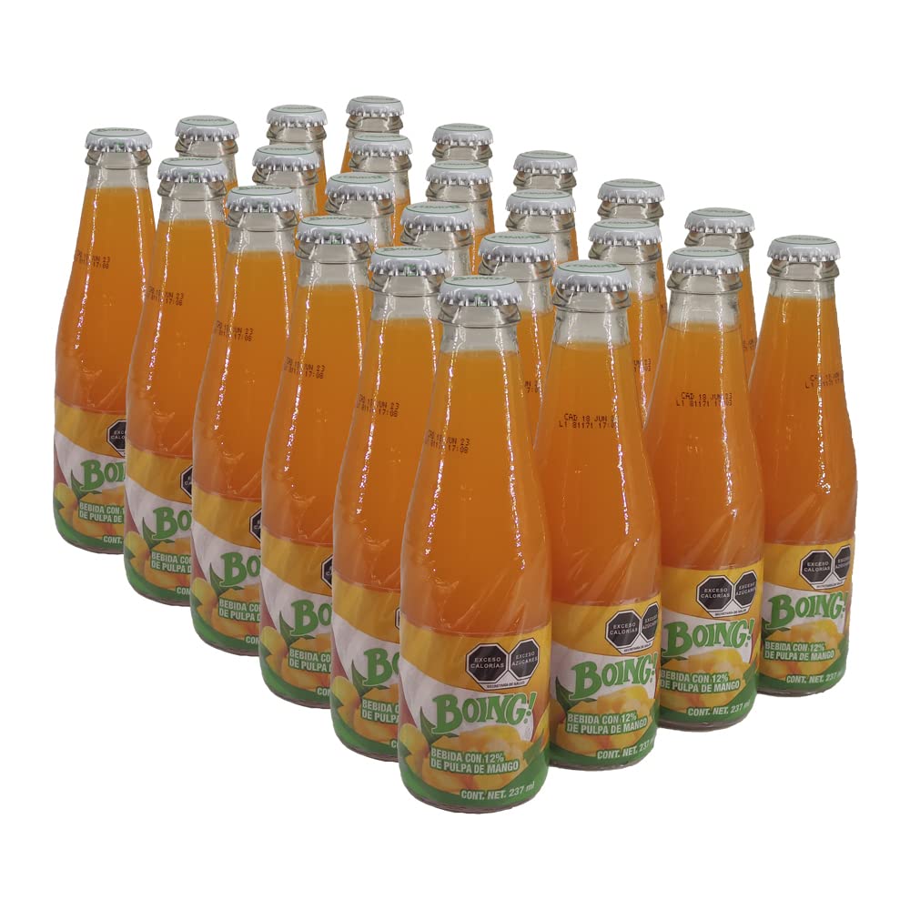 Boing Tradicional NR Mango 237ml, 24 pack : Amazon.com.mx: Alimentos y ...