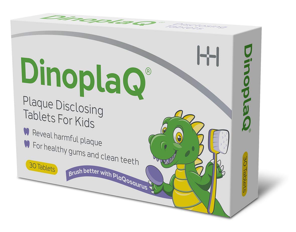 Amazon.com : DinoplaQ Disclosing Tablets - 30 Tablets : Health & Household