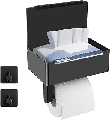 Zoie + Chloe Easy-Snap Toilet Paper Holder - Load and Unload with One ...