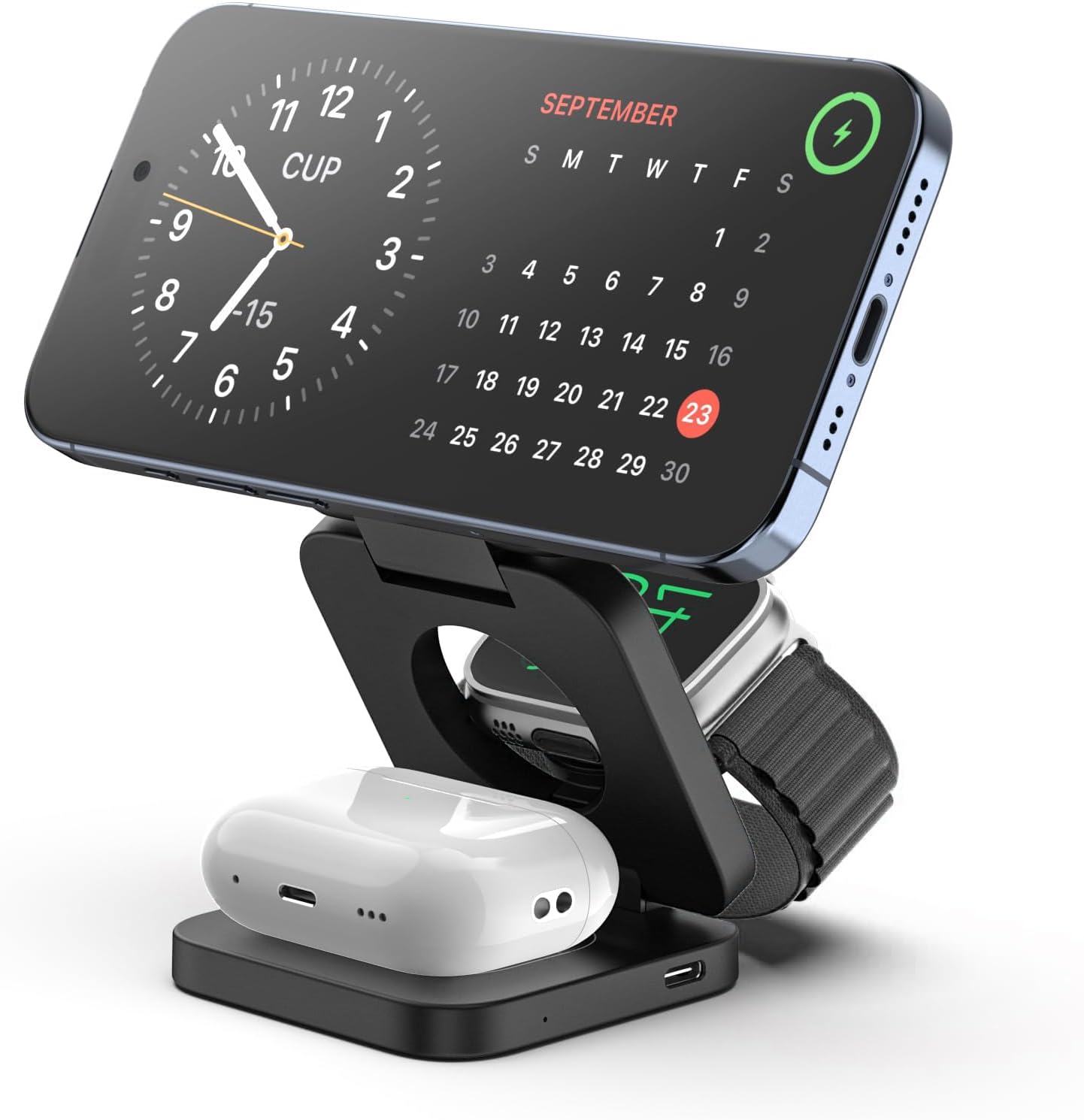 Amazon.com: 2024 Wireless Charger for Magsafe, AC Island 5-in-1 ...