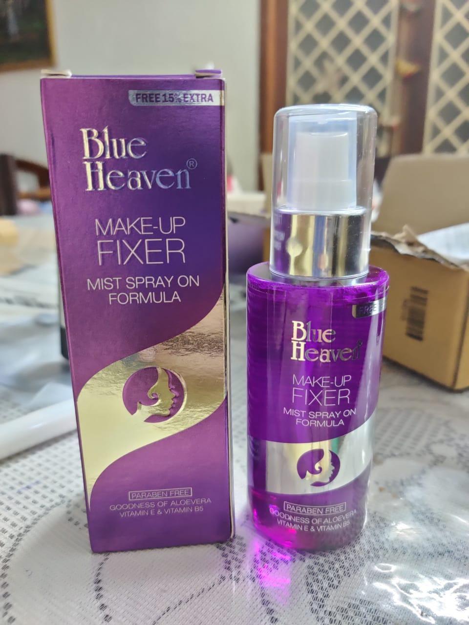 Buy Blue Heaven Long Lasting Makeup Fixer spray | With Aloe Vera and ...
