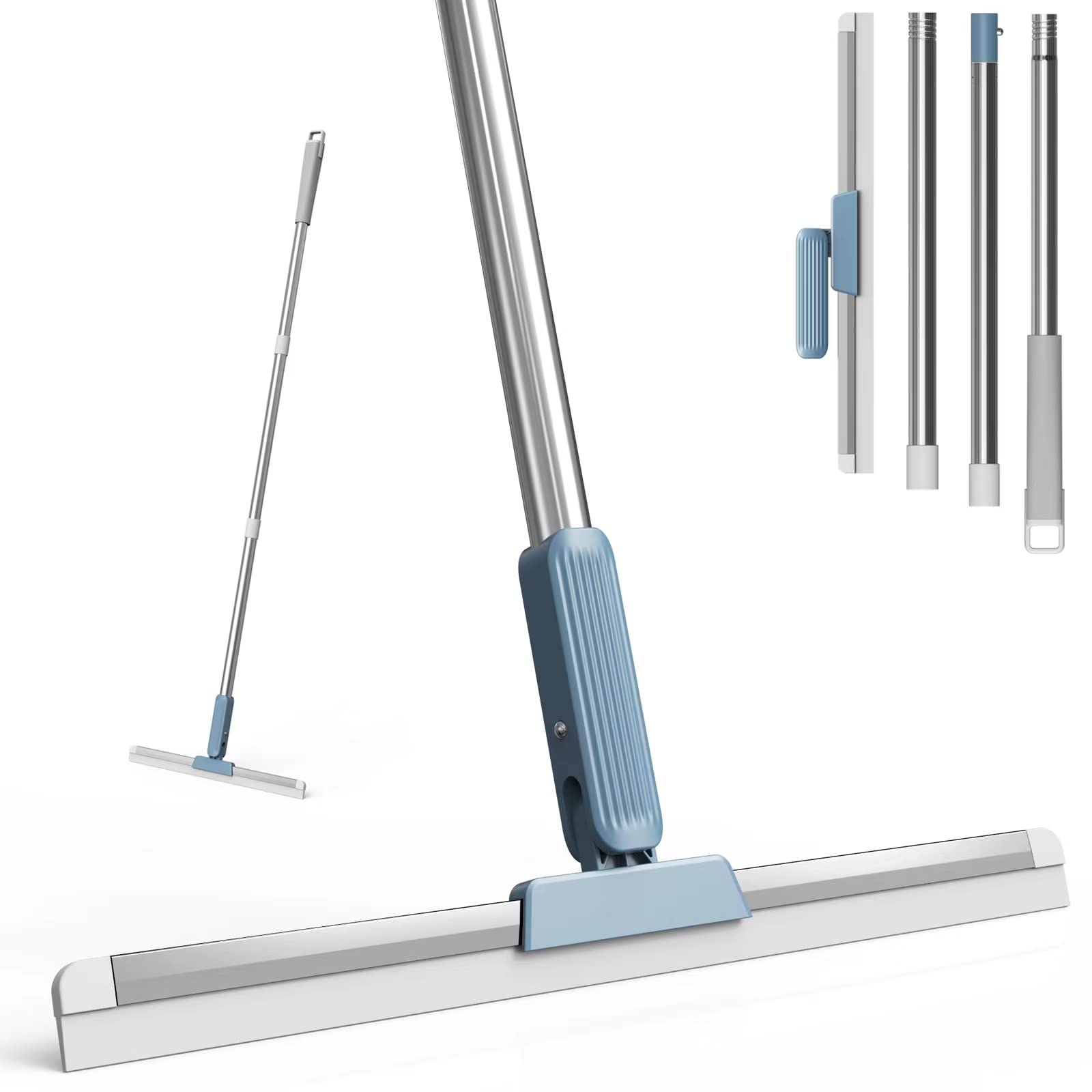 Amazon.com: Floor Squeegee, 43.5cm（17 inch） Multifunction Squeegee Sweeper Quick Drying Water ...