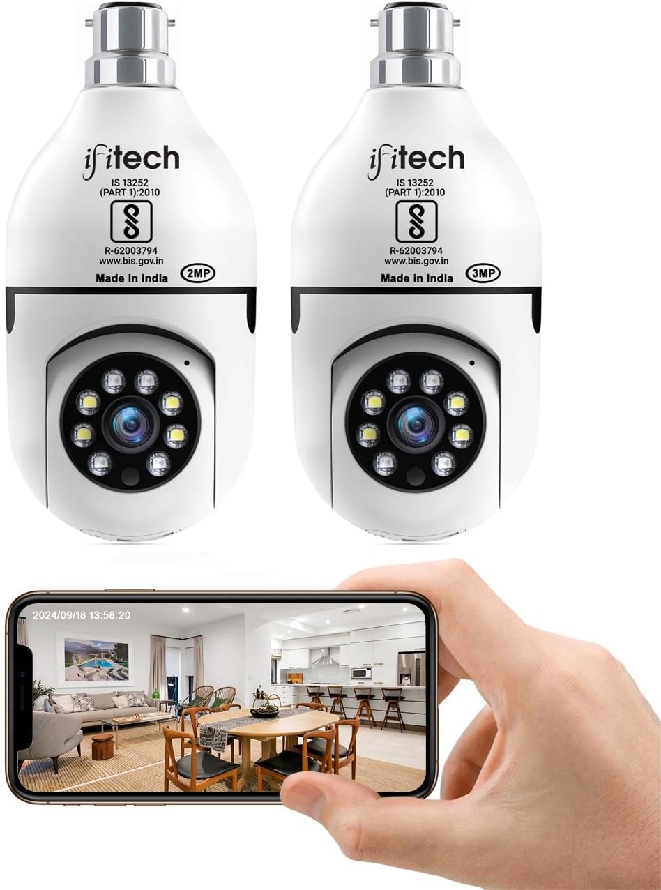 Buy MANOMAY 3+3MP Solar Powered 4G Sim Based CCTV Outdoor Security ...