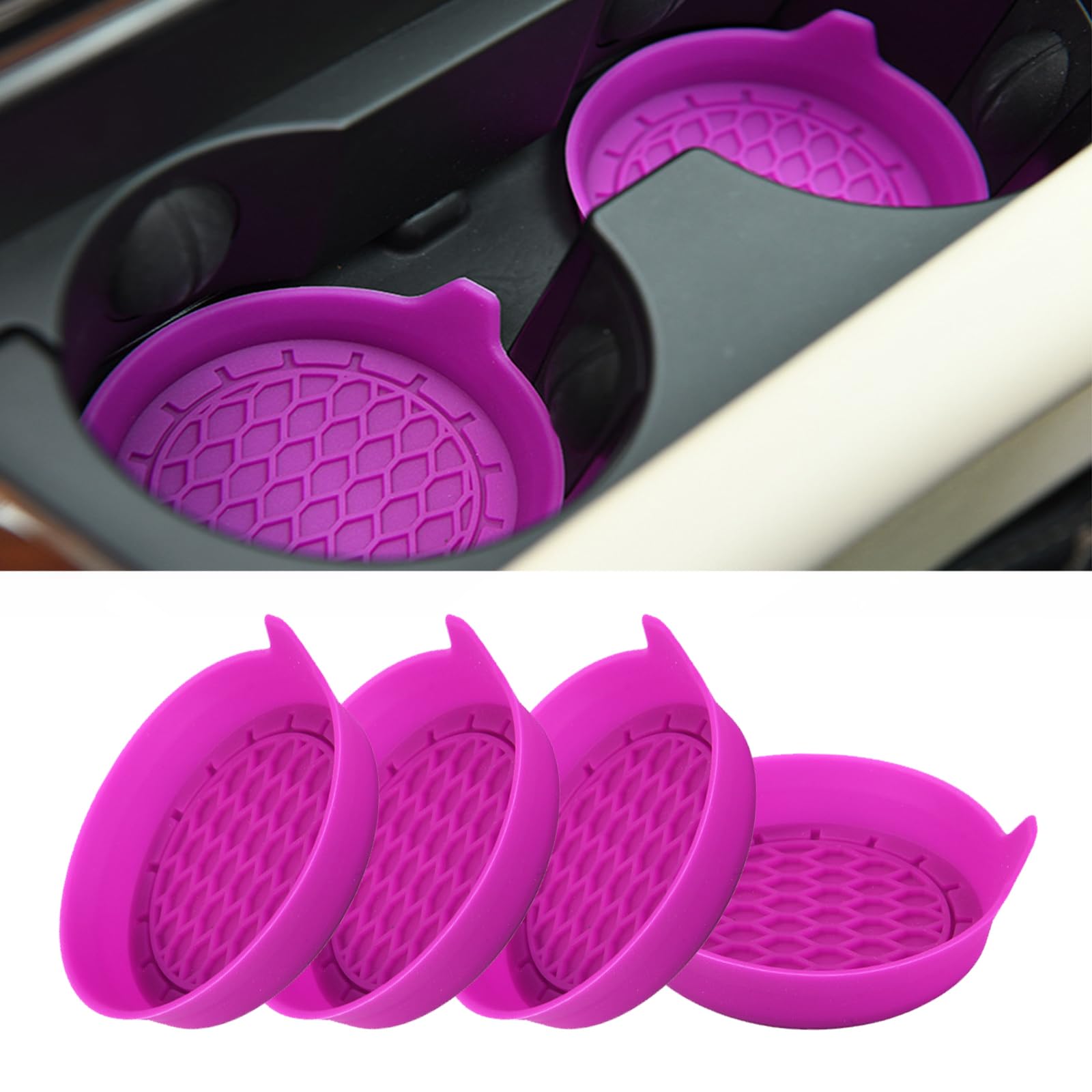 Amazon.com: Acespeed 4-Pack Automotive Cup Holders Universal Car Cup ...
