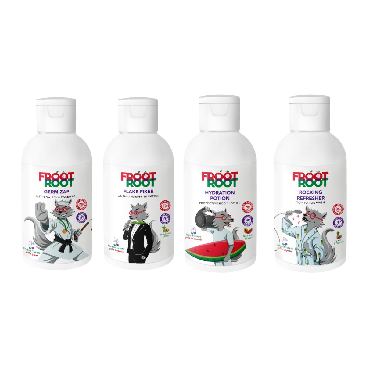 Buy Froot Root Travel Essentials Kit : Travel kit for tweens and active Kids 5+ .Germ Zap ...